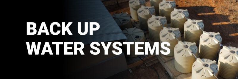 Back Up Water Systems - Churchill Plumbing