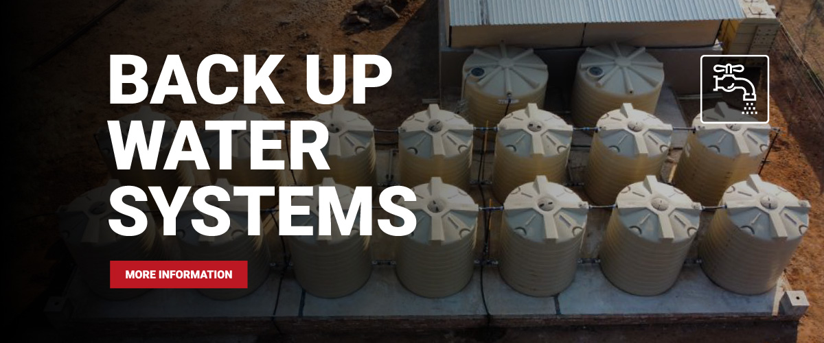 Back Up Water Systems - Churchill Plumbing